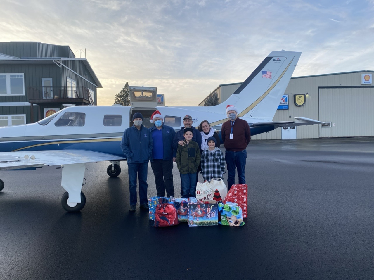 Volunteers Takeoff on Third Annual Flights of Joy - Angel Flight West